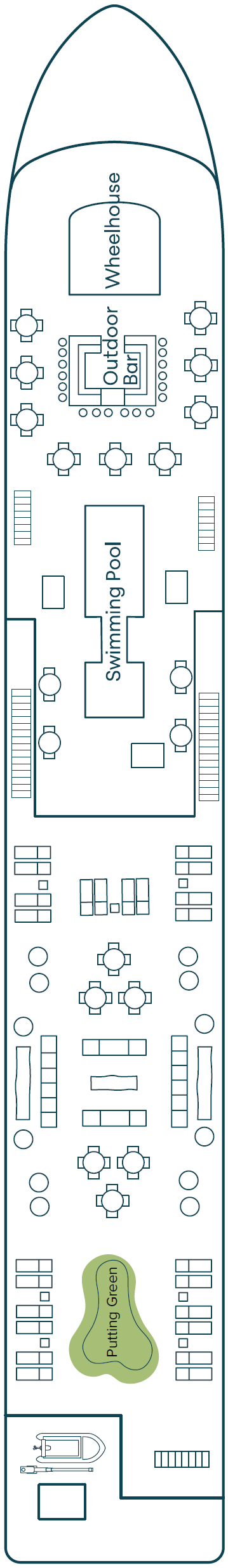 MS Estrela Deck Plan Sun Deck ROL Cruise MS Estrela Deck Plan Sun Deck ROL Cruise
