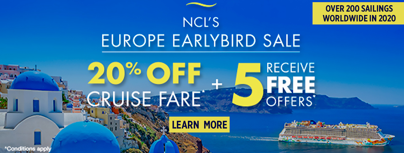 Norwegian Cruise Line Deals | FREE AT SEA SALE | Cruise1st.com.au ...